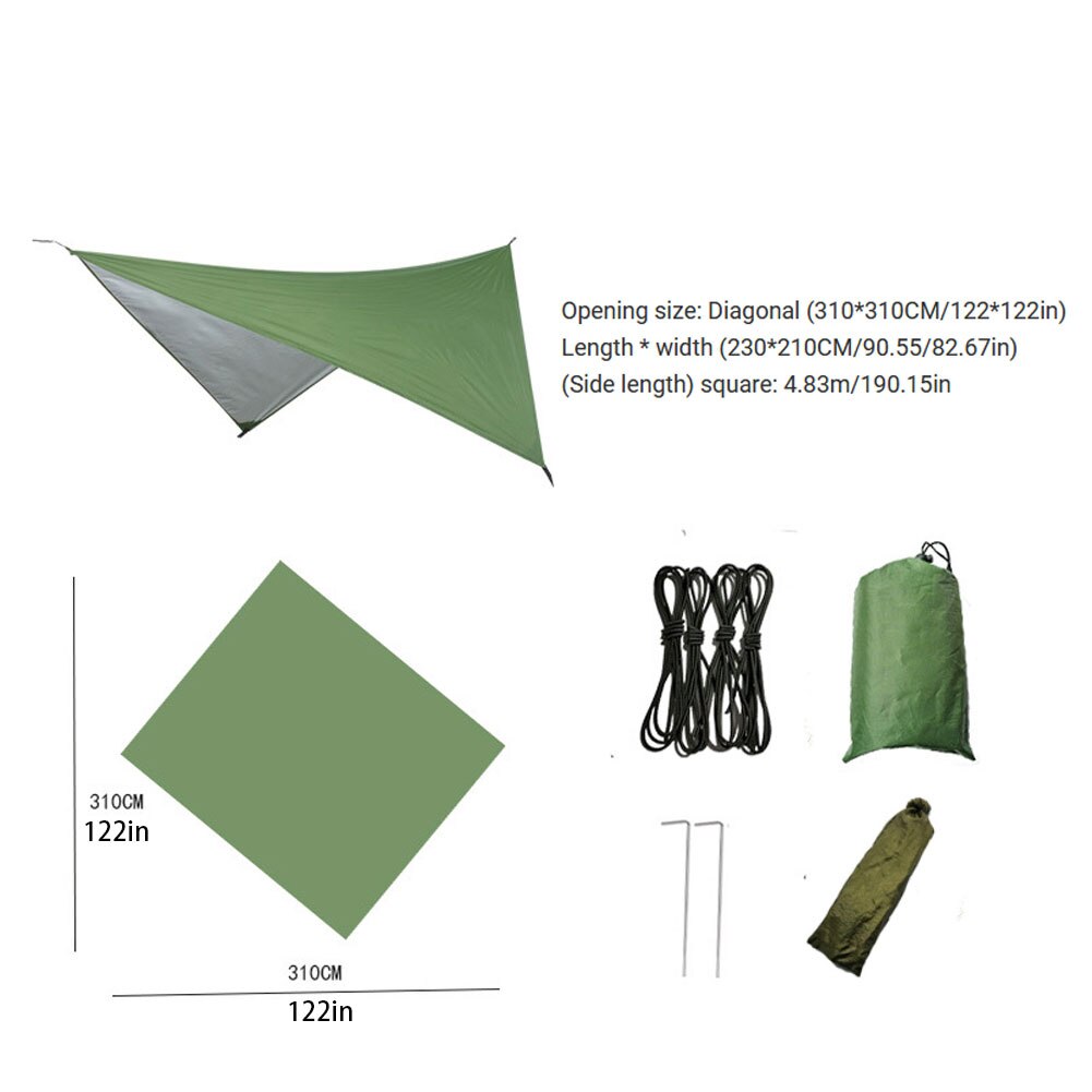 Camping Canopy Lightweight Camping Tarp Shade Wate... – Vicedeal