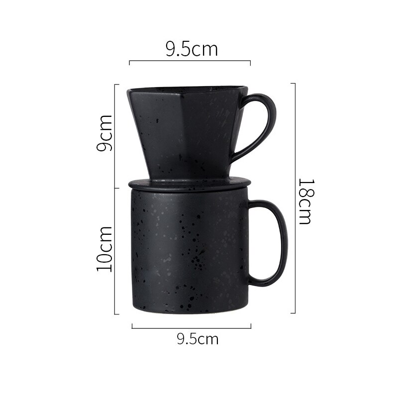 Ceramic Coffee Filter Cup Coffee Maker V60 Cafe Dr... – Vicedeal