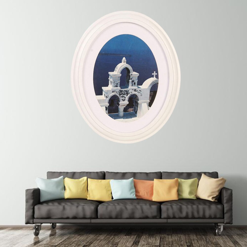 10 Inch Classic Oval Wood Picture Frame Wall Hangi... – Grandado