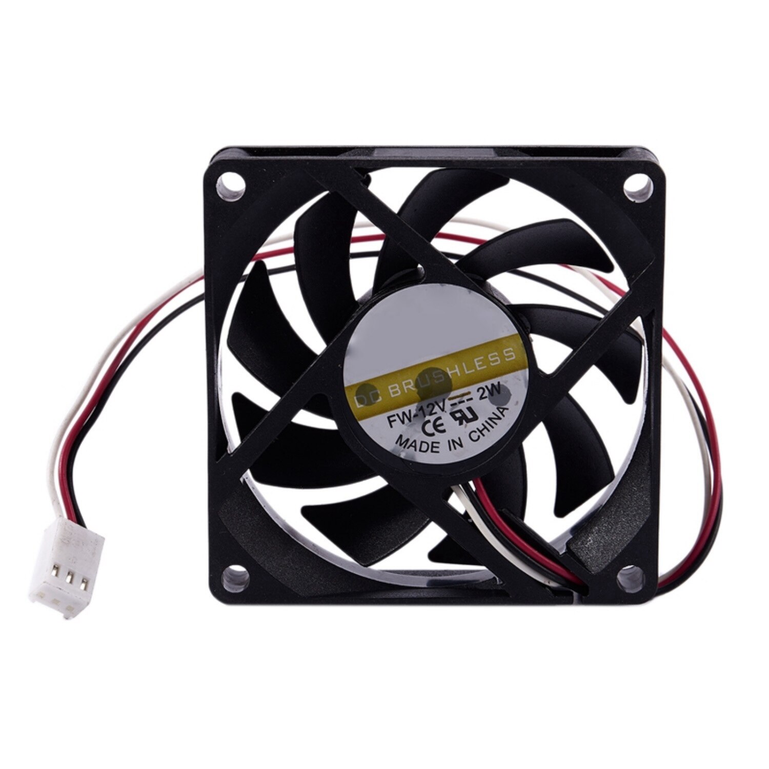 CPU Fan Radiator Fan 60 X 60 Mm Box Computer - Bla... – Vicedeal