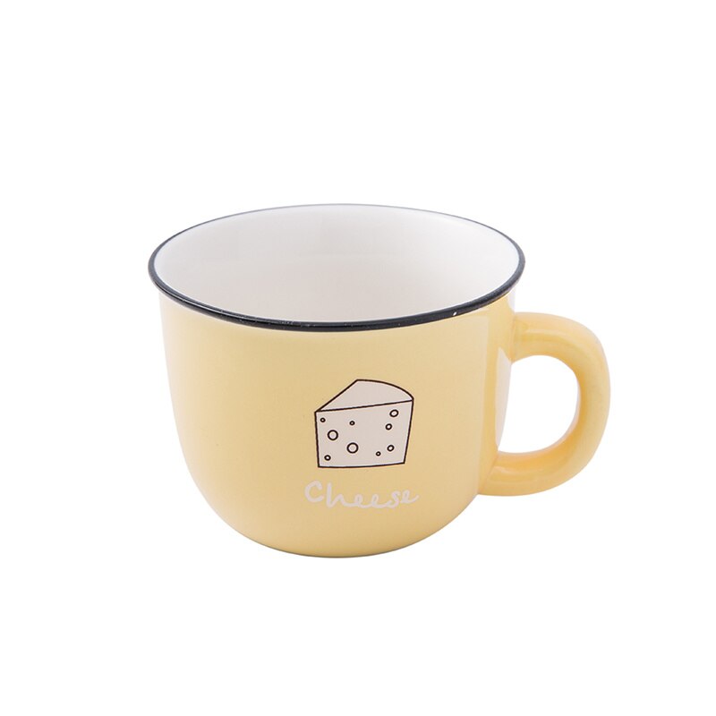 FSILE Japanese Style Ceramic Cup Home Cute Water C... – Grandado