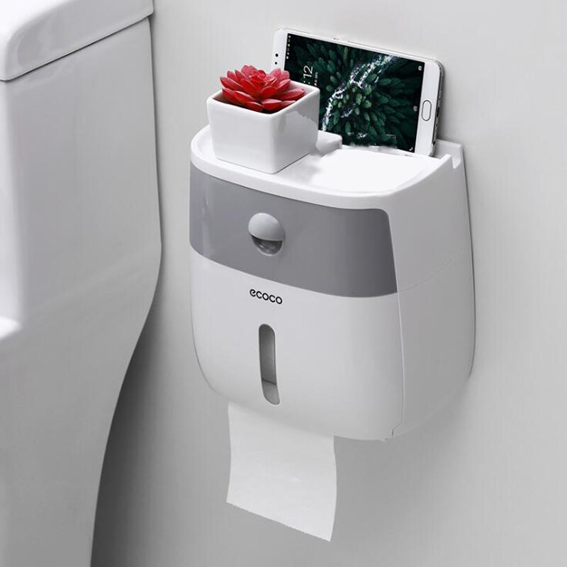Wandmontage Badkamer Wc Waterdichte Tissue Box Met... – Vicedeal