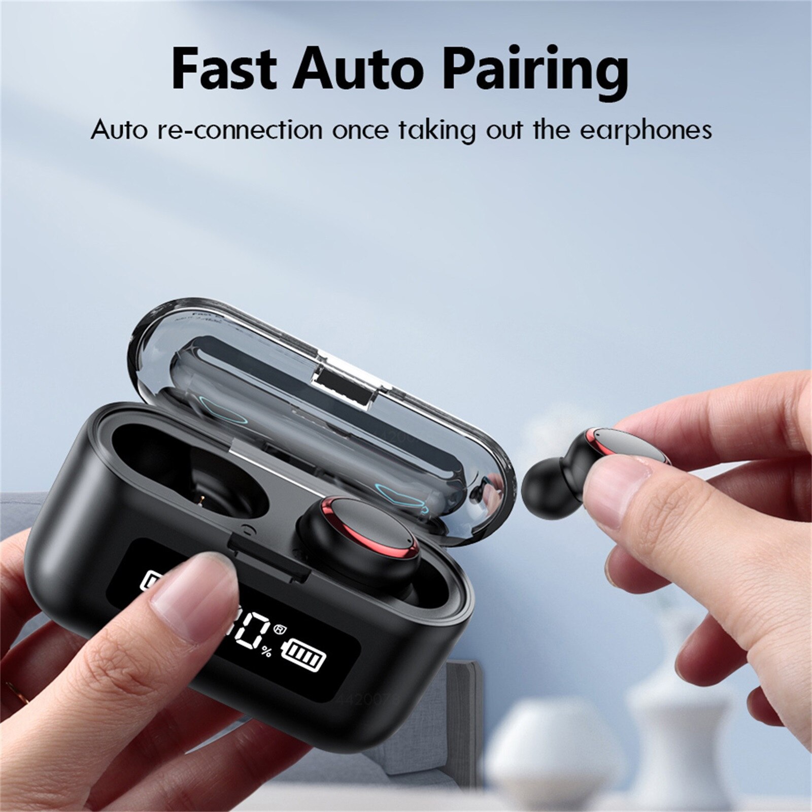 F9-281 Wireless Mini Headset Bluetooth 5.0 Sport O... – Grandado