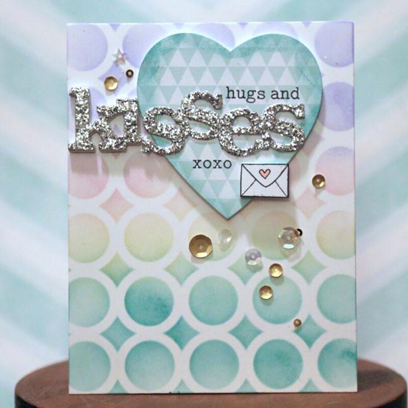 Cirkel Patroon Stencil voor DIY Scrapbooking DIY P... – Vicedeal