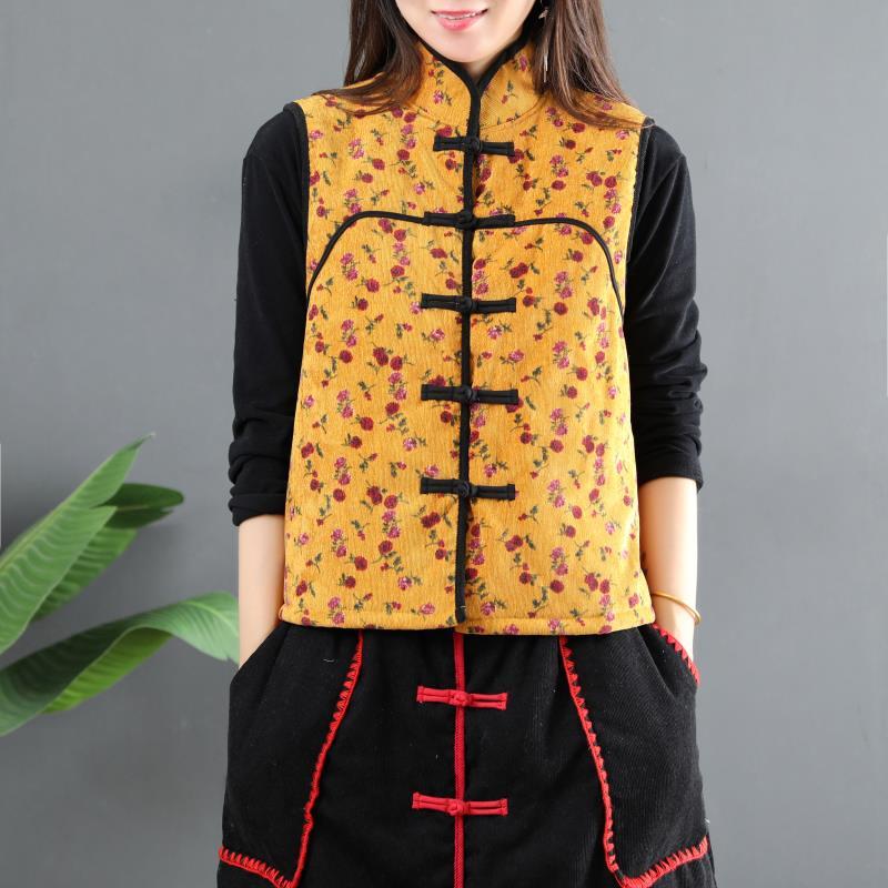 Traditional Women Flower Tang Top Sexy Sleeveless ... – Vicedeal