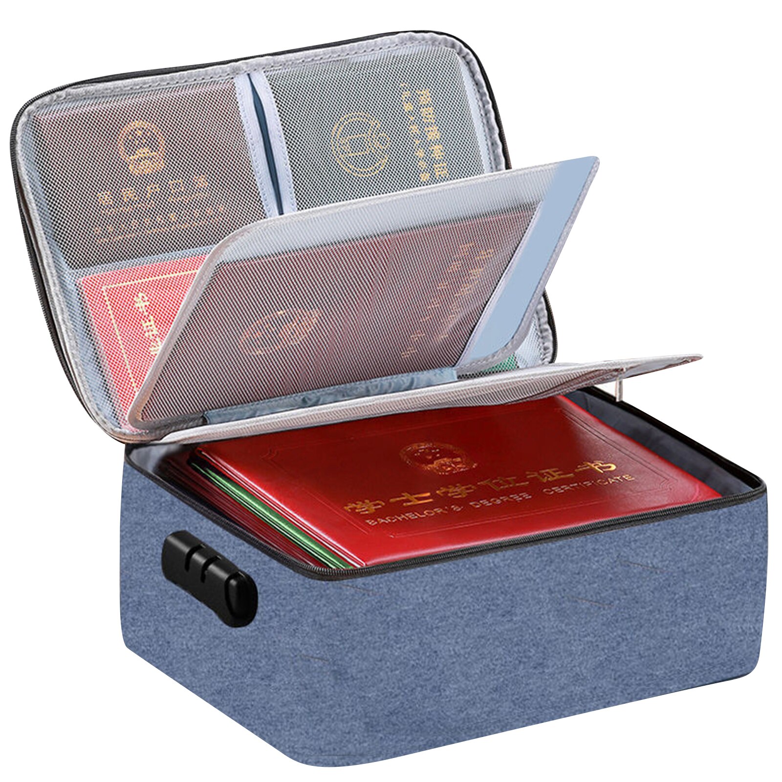 Large Capacity Multi-Layer Document Tickets Storag... – Vicedeal