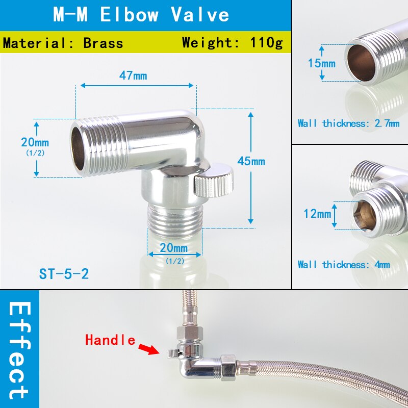 Brass Ultra-Short Mini Male And Female Threaded An... – Grandado