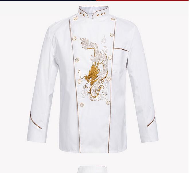 Winter Chef Uniform Kok Uniform Chef Jas Lange mou... – Grandado