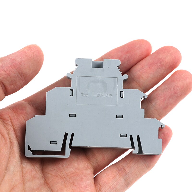 Din Rail Terminal Block Terminator DIKD-1.5 Three ... – Grandado