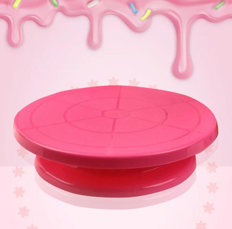 Plastic Cake Turntable Rotating Cake Plastic Dough... – Grandado