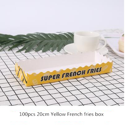 100pcs super long Chips doggy Box French Fries pac... – Vicedeal