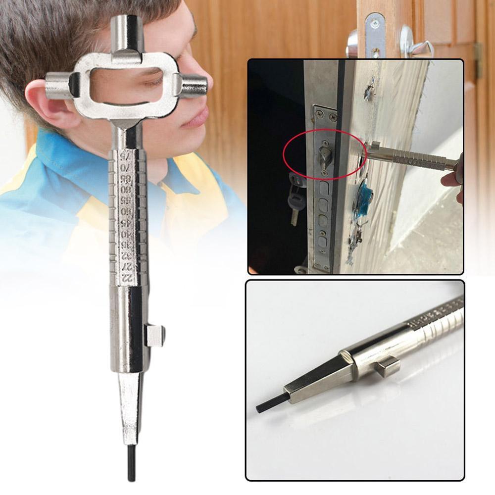 Sliver Locksmith Tool Multi Purpose Cylinder Gauge... – Grandado