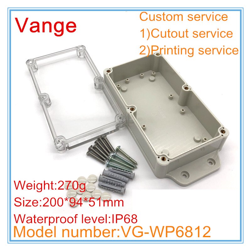 1pc/lot Good IP68 waterproof ABS plastic enclosure... – Grandado