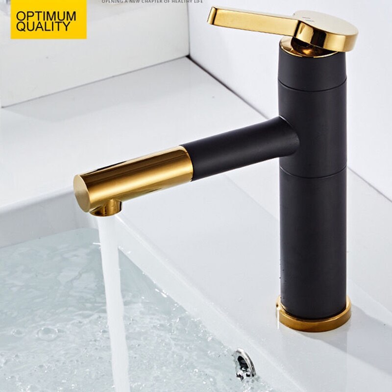 H Brass Short/High Bathroom Basin Faucet Cold Mixe... – Grandado