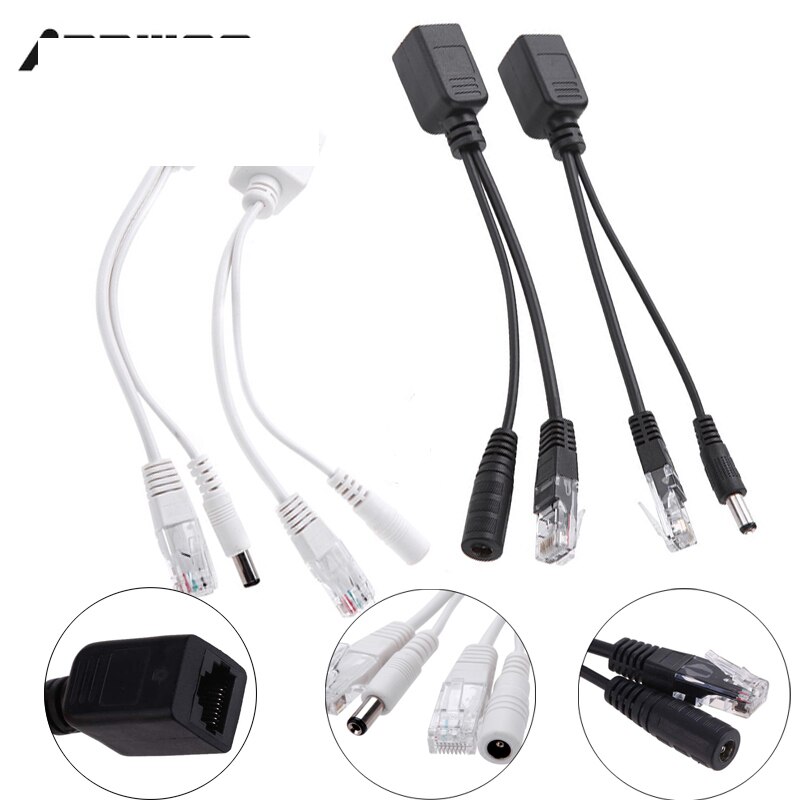 POE Adapter cable Injector Splitter Kit Tape Scree... – Grandado