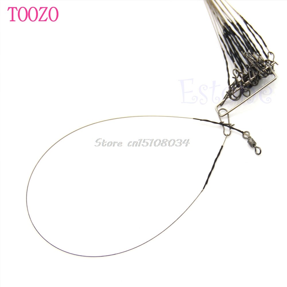 20Pcs 15cm Fishing Trace Lures Leader Steel Wire S... – Grandado
