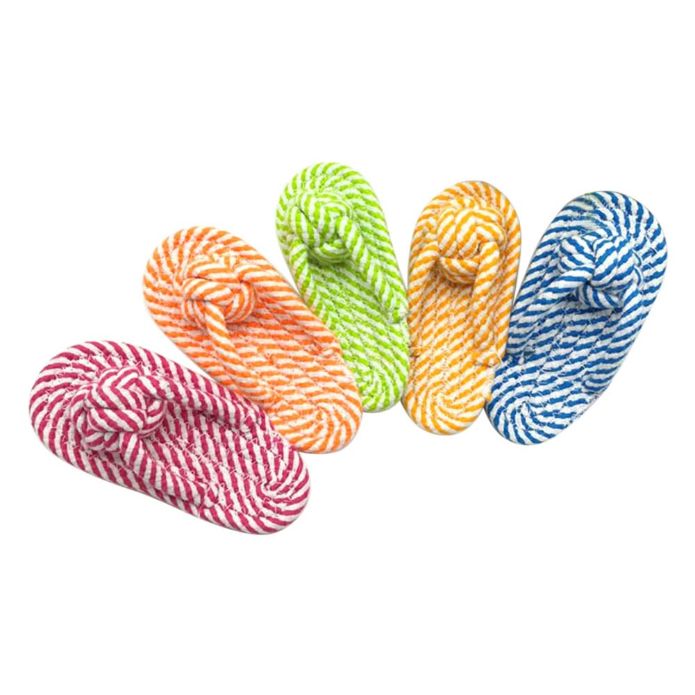 Pet Chewing Toy Flip Flop Cotton Rope Shoes Puppy ... – Grandado