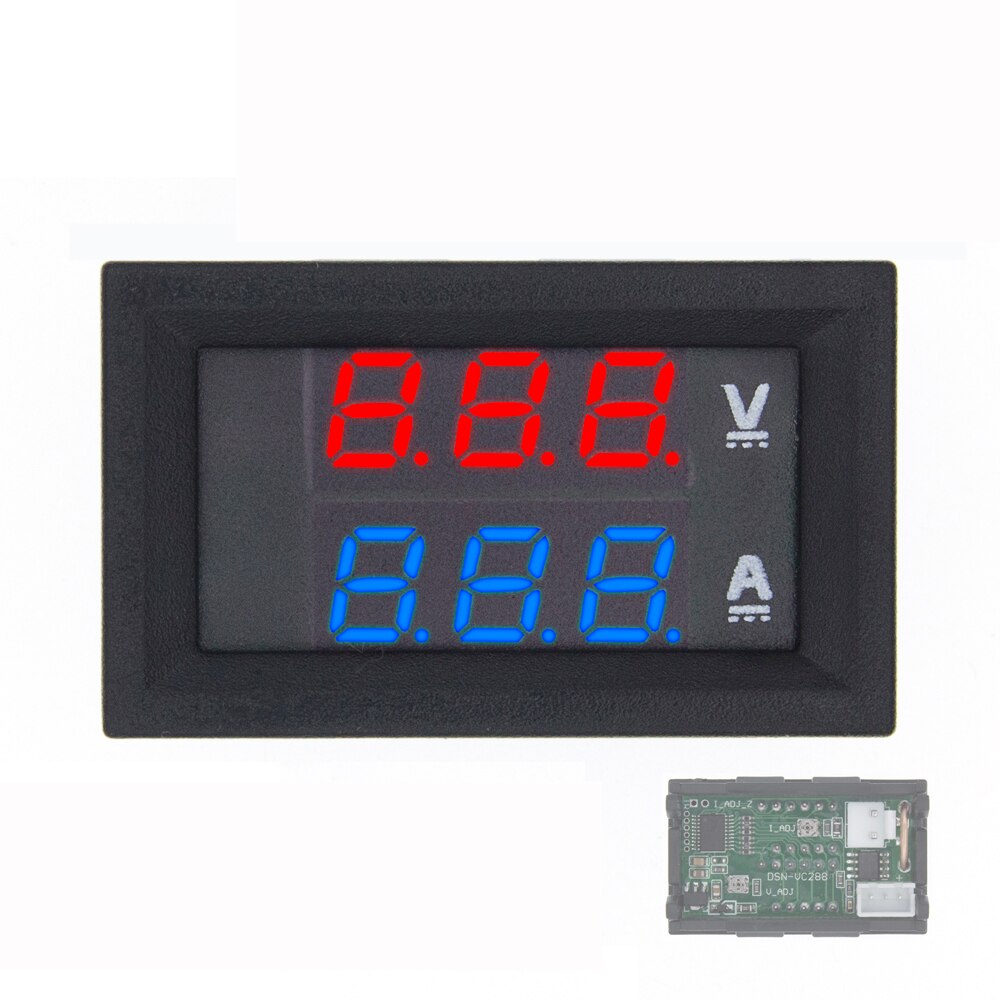 DC 0-100V 10A Digital Voltmeter Ammeter Dual Displ... – Vicedeal