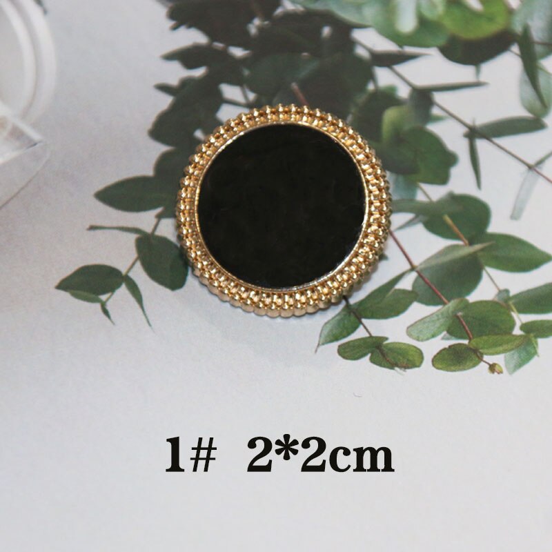 Top grade exquisite high retro metal buttons, 10 p... – Vicedeal