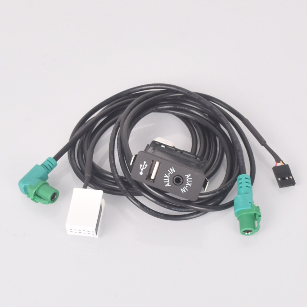 Usb Aux Switch + Wire Kabel Adapter Voor Bmw E60 E... – Vicedeal
