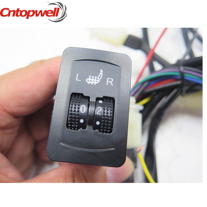 Universal Carbon Fiber Heated Seat Heater 12V 2 Di... – Grandado