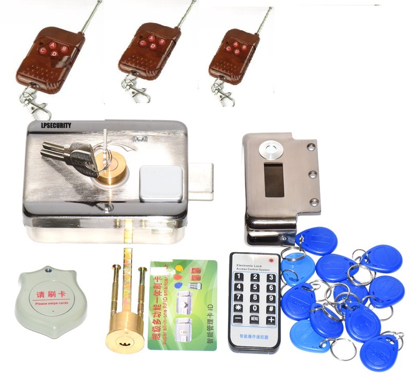 12VDC Gate door Electric Lock RFID integrated mute... – Grandado
