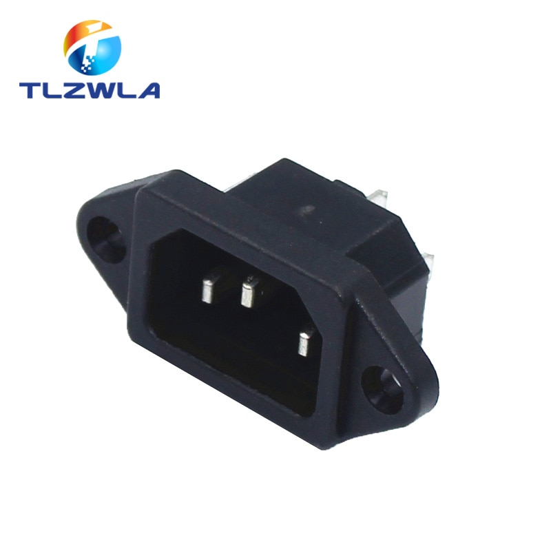 10 Pcs IEC320 C14 Ac Power Socket 250V 10A 3-Pin M... – Grandado