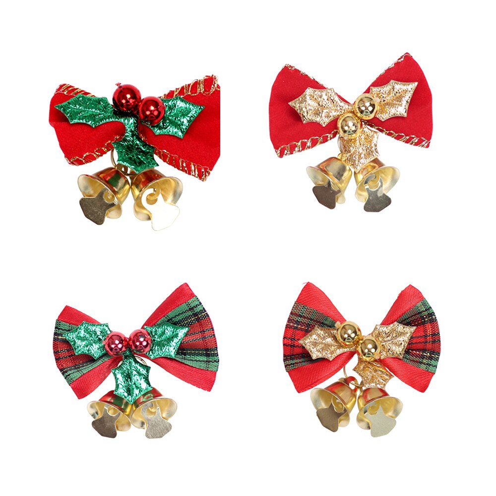 4Pcs/set Mini Christmas Bow for Christams Tree Dec... – Vicedeal