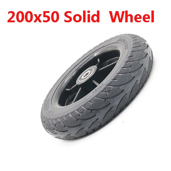 8 Inch 200x50 Solid Wheel Tyre 200*50 Solid Tire w... – Vicedeal
