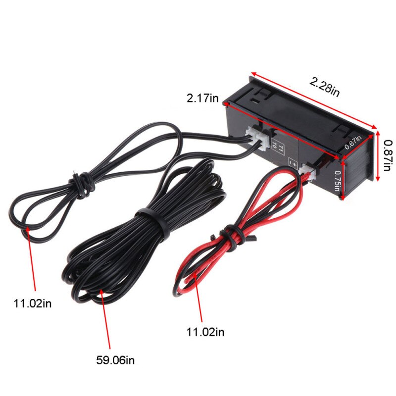 DIY Digital LCD Temperature Clock High-precision C... – Grandado