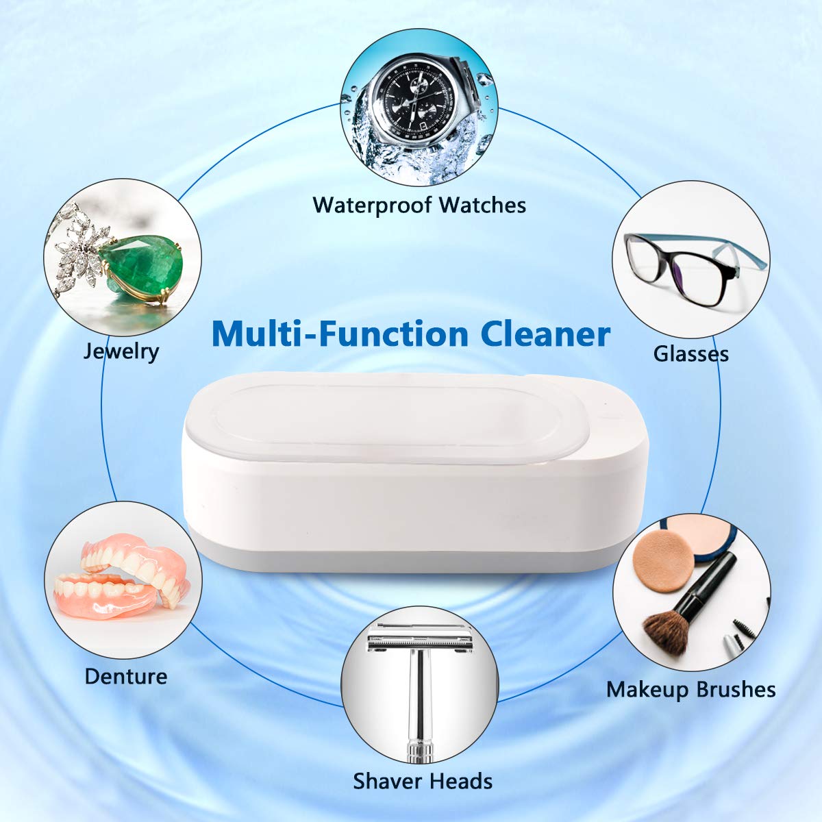 Ultrasonic Cleaner Cleaning Machine 30W Washing Ma... – Vicedeal