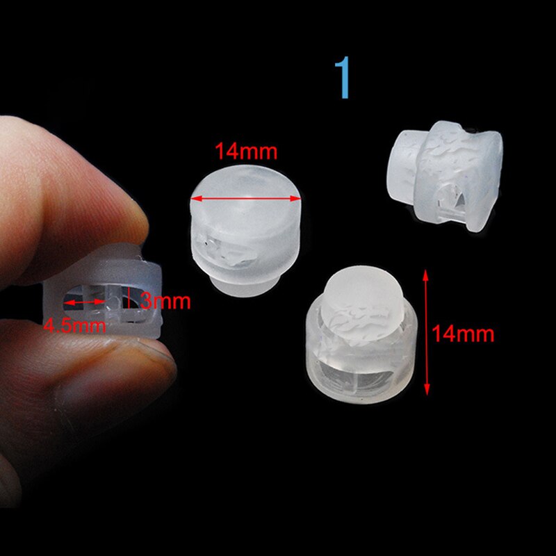20/30/50Pcs Cord Lock Stopper Cord End Toggle Clip... – Grandado