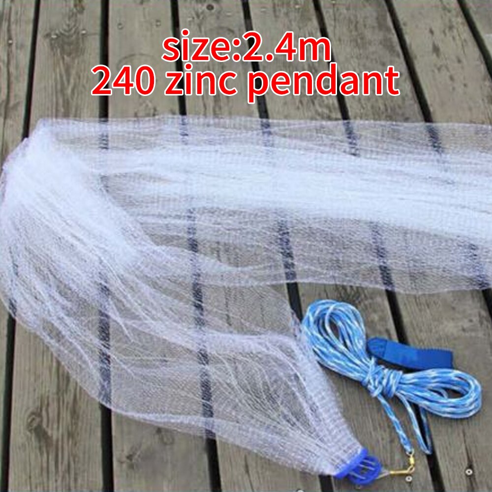 Throwing Fishing Network Net With Sinker Fishing N... – Grandado