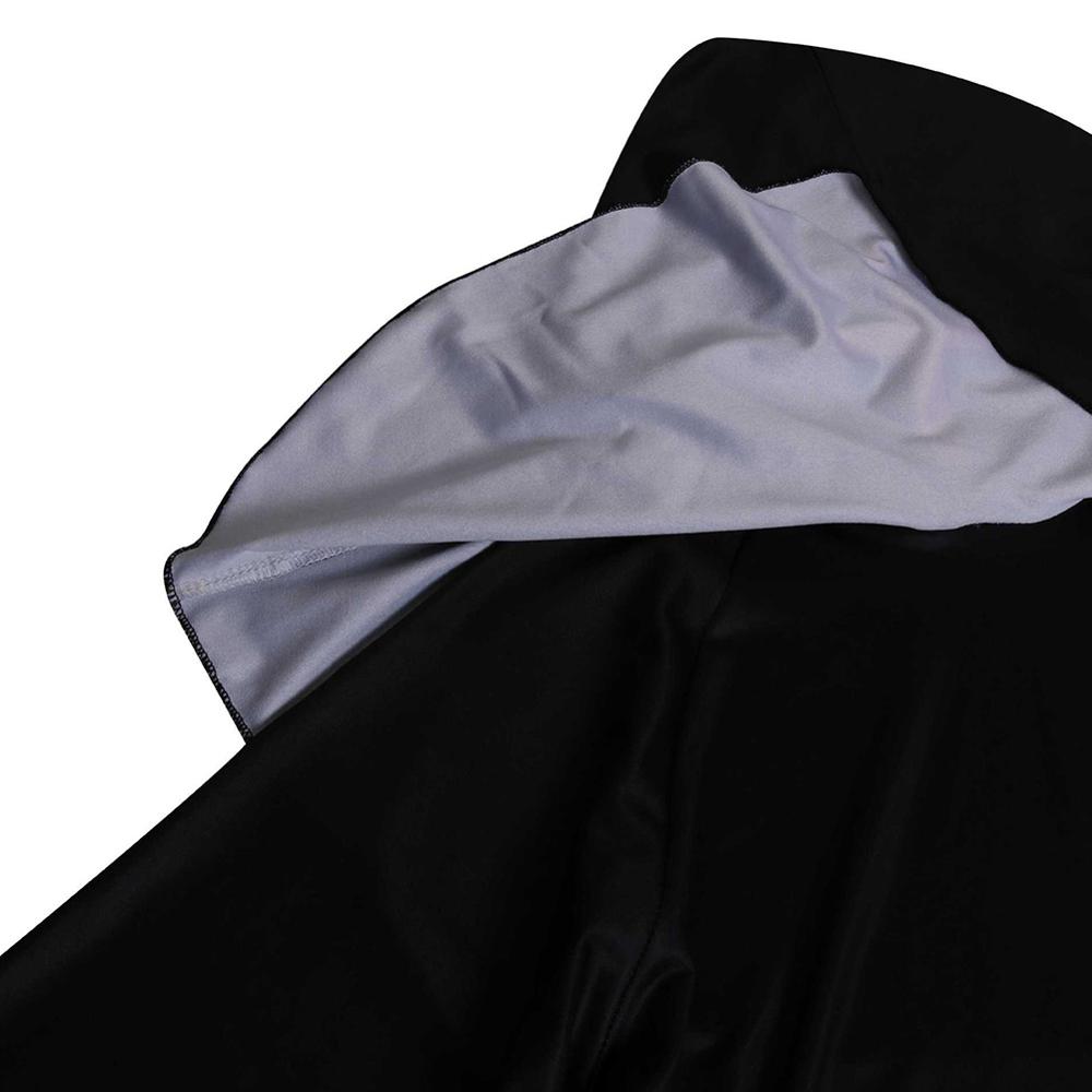 Medieval Cross Cosplay Costume Black Robe Monk gri... – Vicedeal