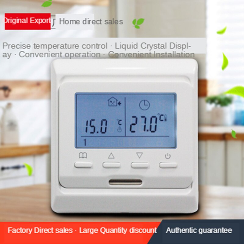 220V Colorful LCD Screen Programmable Temperature ... – Grandado