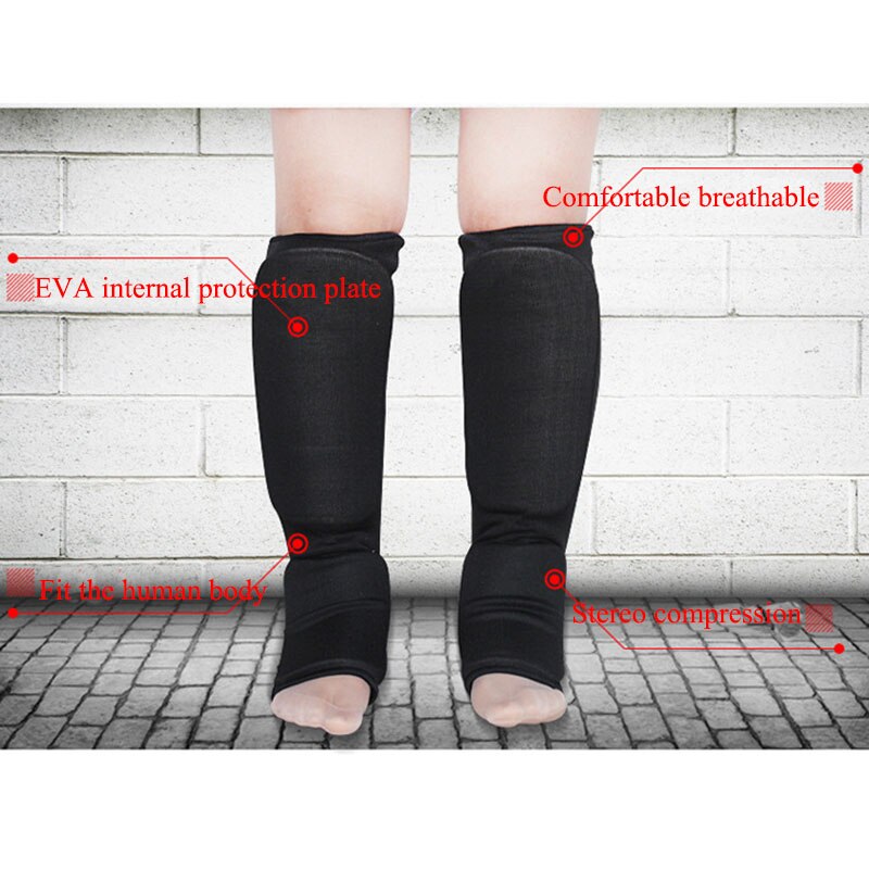 YS01 Goede Shin Guard Shin karate MMA Taekwondo be... – Grandado