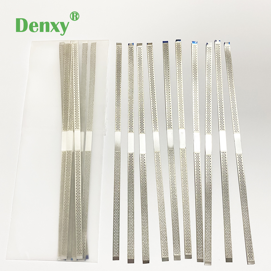 Denxy 10pcs Dental abrasive strip with hole Metal ... – Grandado