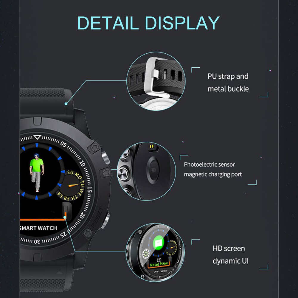 Outdoor Digital Smart Sport Watch Monitor Wrist He... – Vicedeal