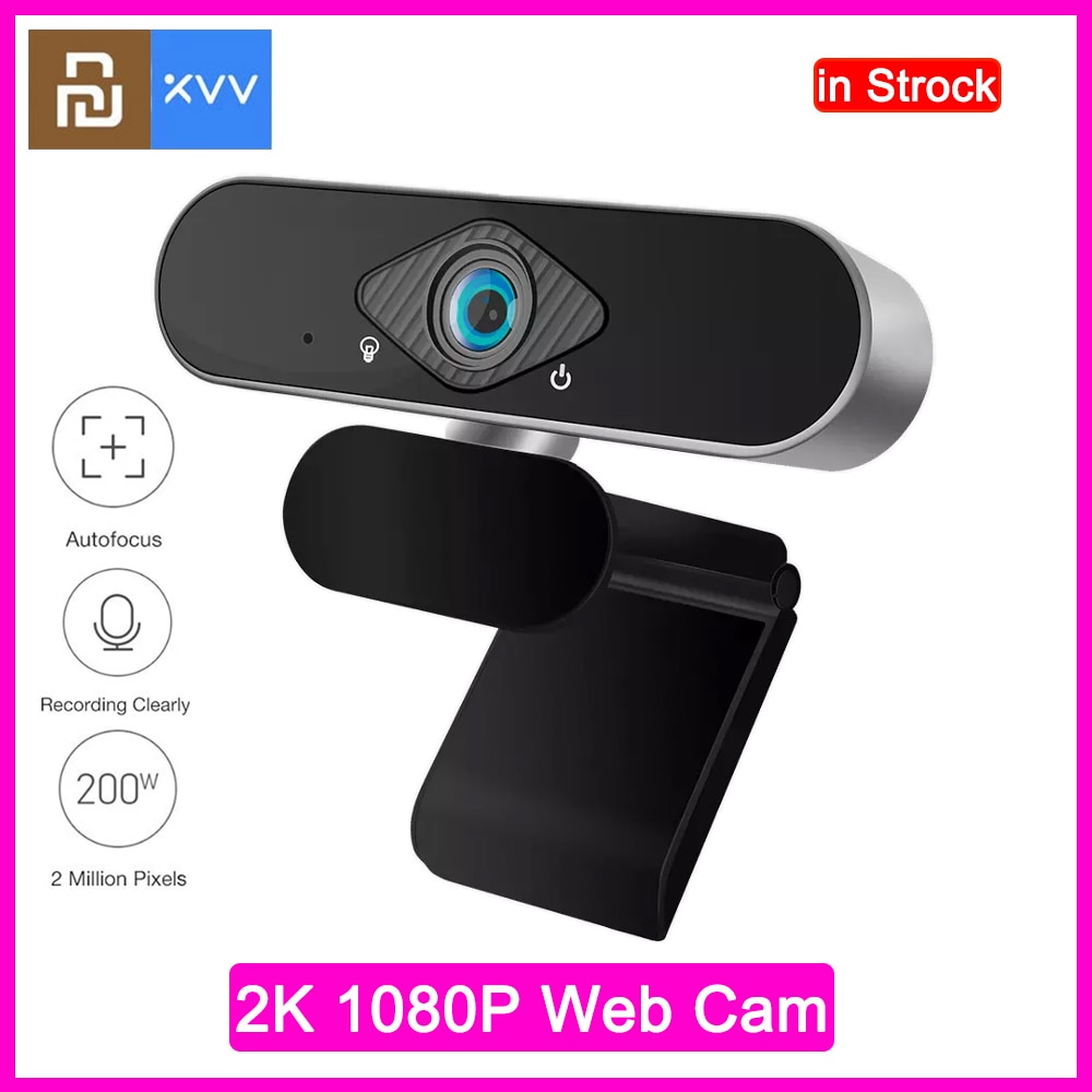 Youpin Web Cam 2K 1080P Webcam Xiaovv Web Camera U... – Vicedeal