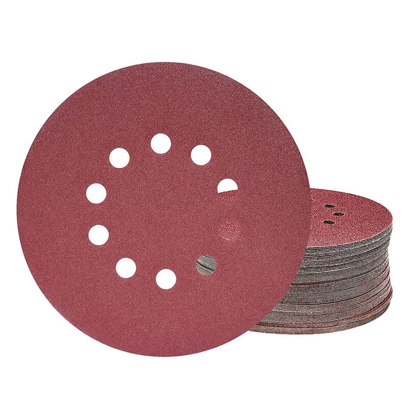 225Mm Sanding Discs,25Pcs P120 Grit 10 Hole Round ... – Grandado