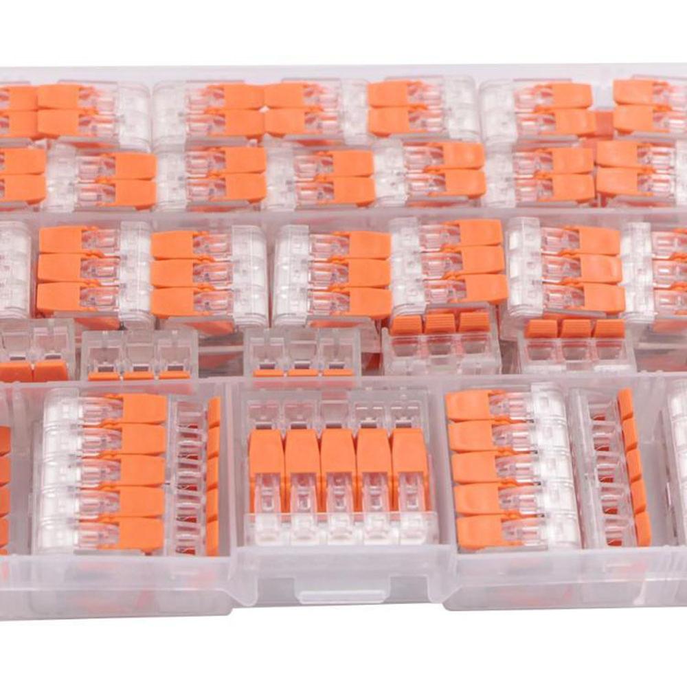 75Pcs 221 Electrical Connectors Wire Lever Block C... – Grandado