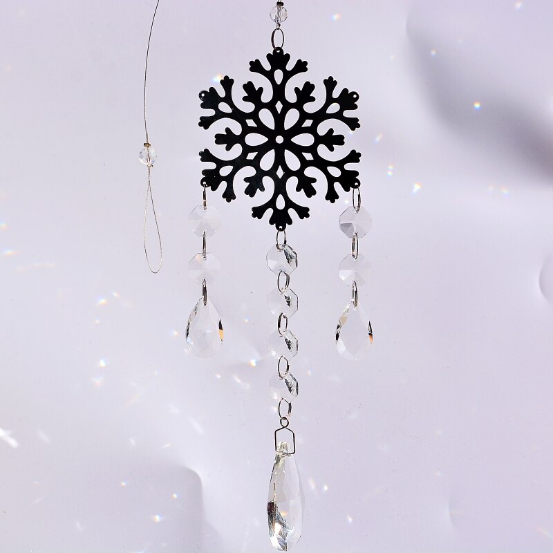 Suncatcher Elegante Crystal Snowflake Zon Catcher ... – Grandado