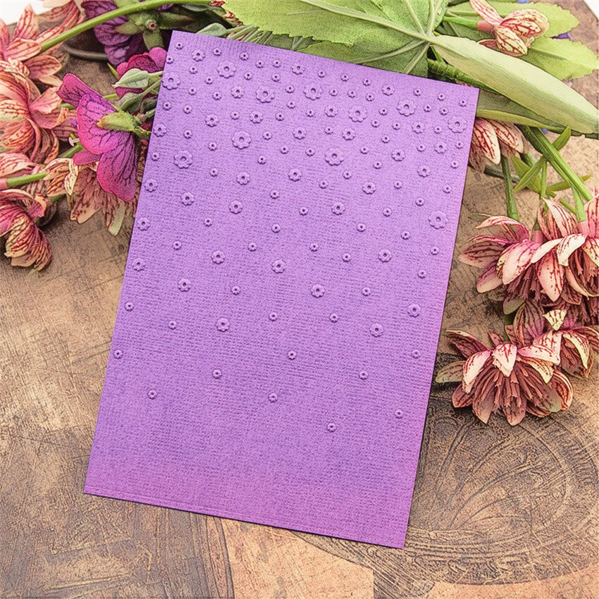 10.5x14.8cm raindrops Embossing folders Plastic bu... – Grandado