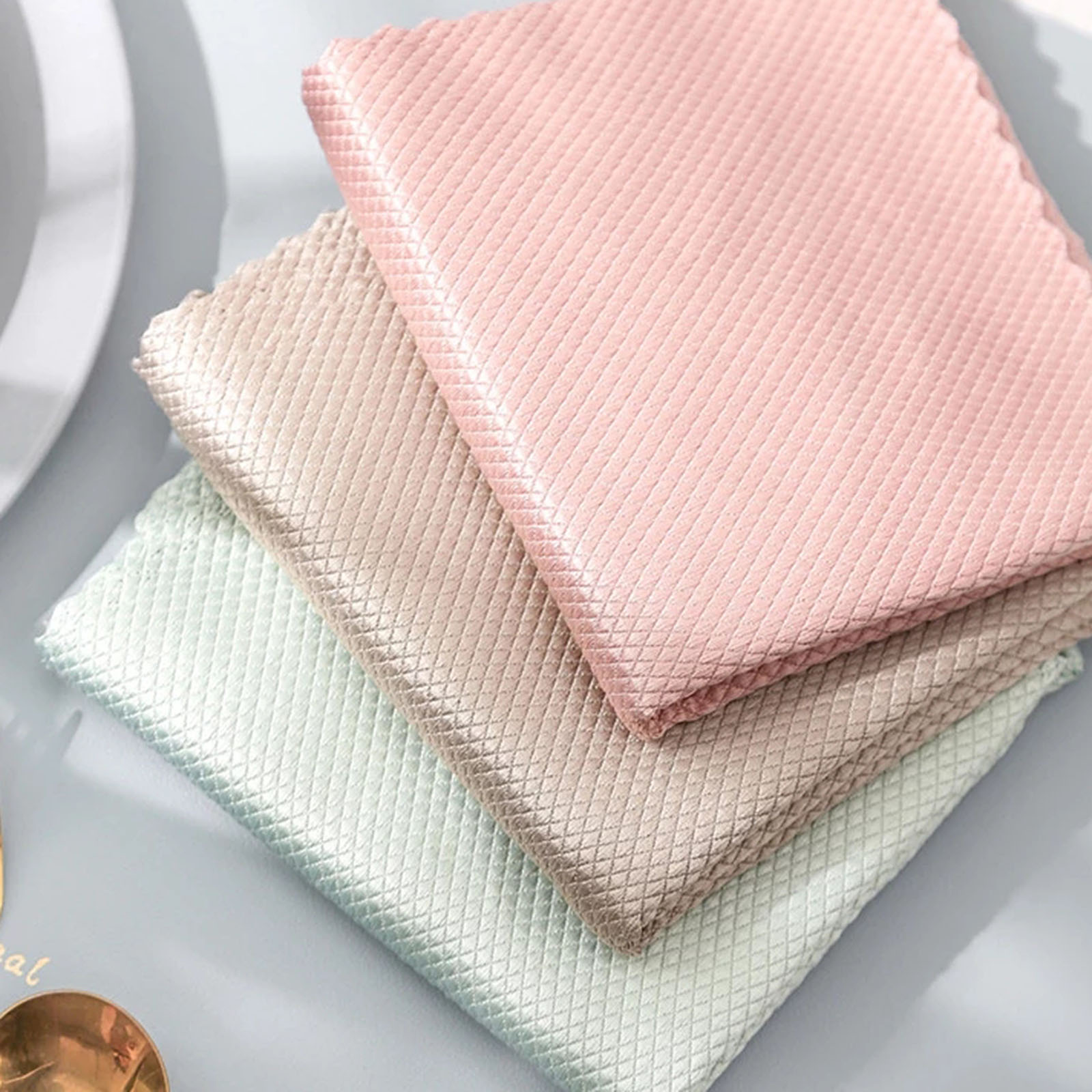 3/5Pcs Afvegen Rag Efficiënte Microfiber Floor Ven... – Grandado