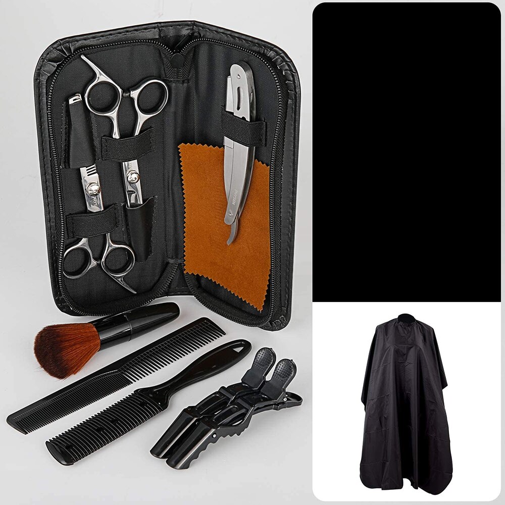 11Pcs Hairdressing Scissors Kit Hair Cutting Set T... – Grandado