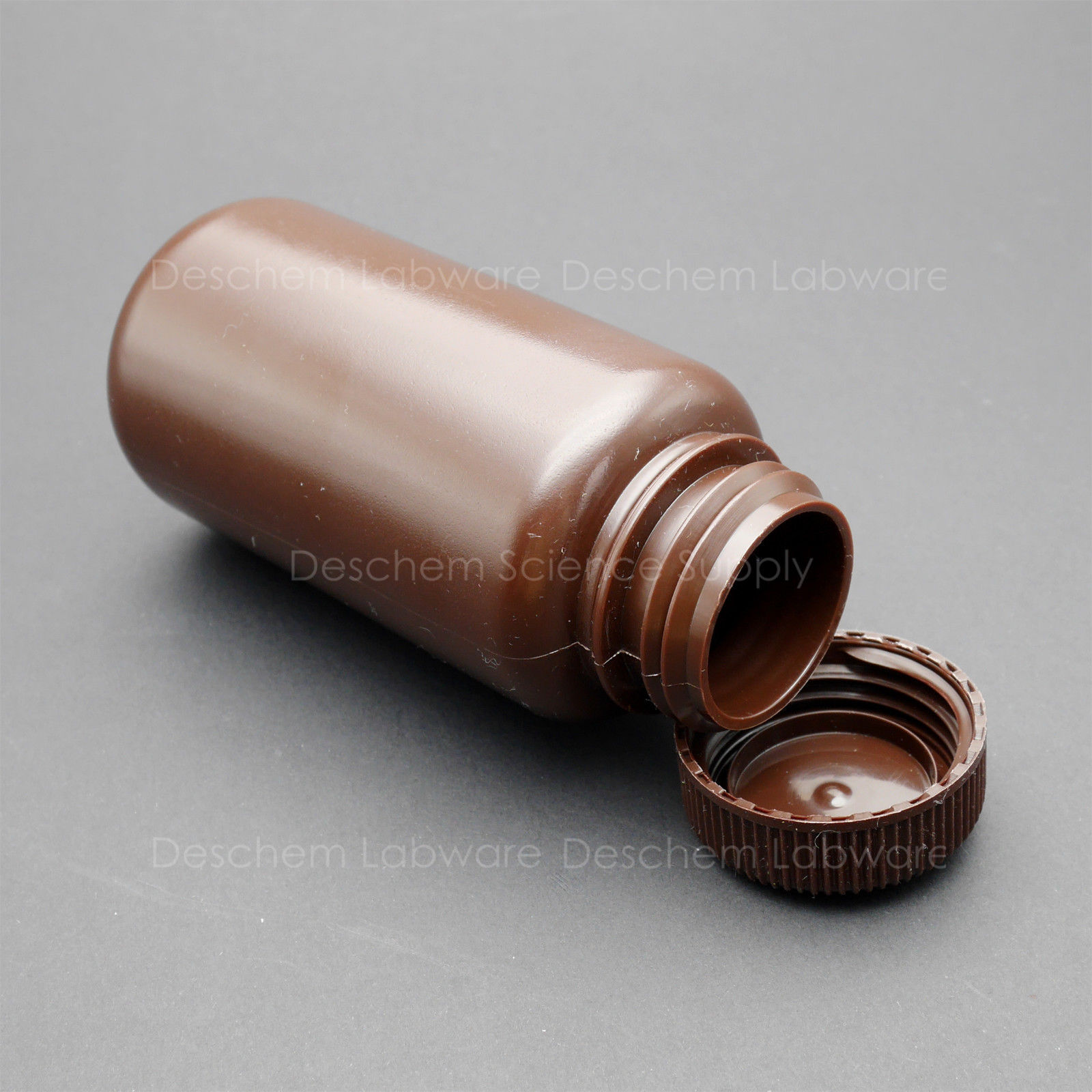 2Pcs 125mL Brown Plastic Bottle Wide Mouth Laborat... – Vicedeal