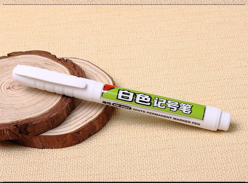 Permanent White Marker Pens Set Waterproof Bulk Oi... – Grandado