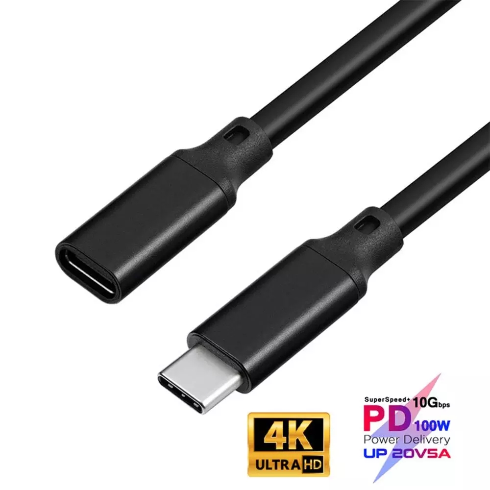 0.5M 1M 2M 3M 5M USB C Extension Cable Type C Exte... – Grandado