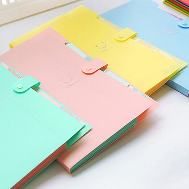 Oude 1/5 Cut PP Folders Expanding Files Bags Candy... – Vicedeal