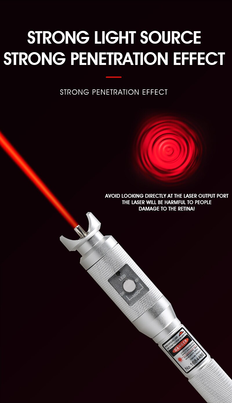 50Mw/40Mw/30Mw/20Mw/10Mw Visual Fault Locator Fibe... – Grandado